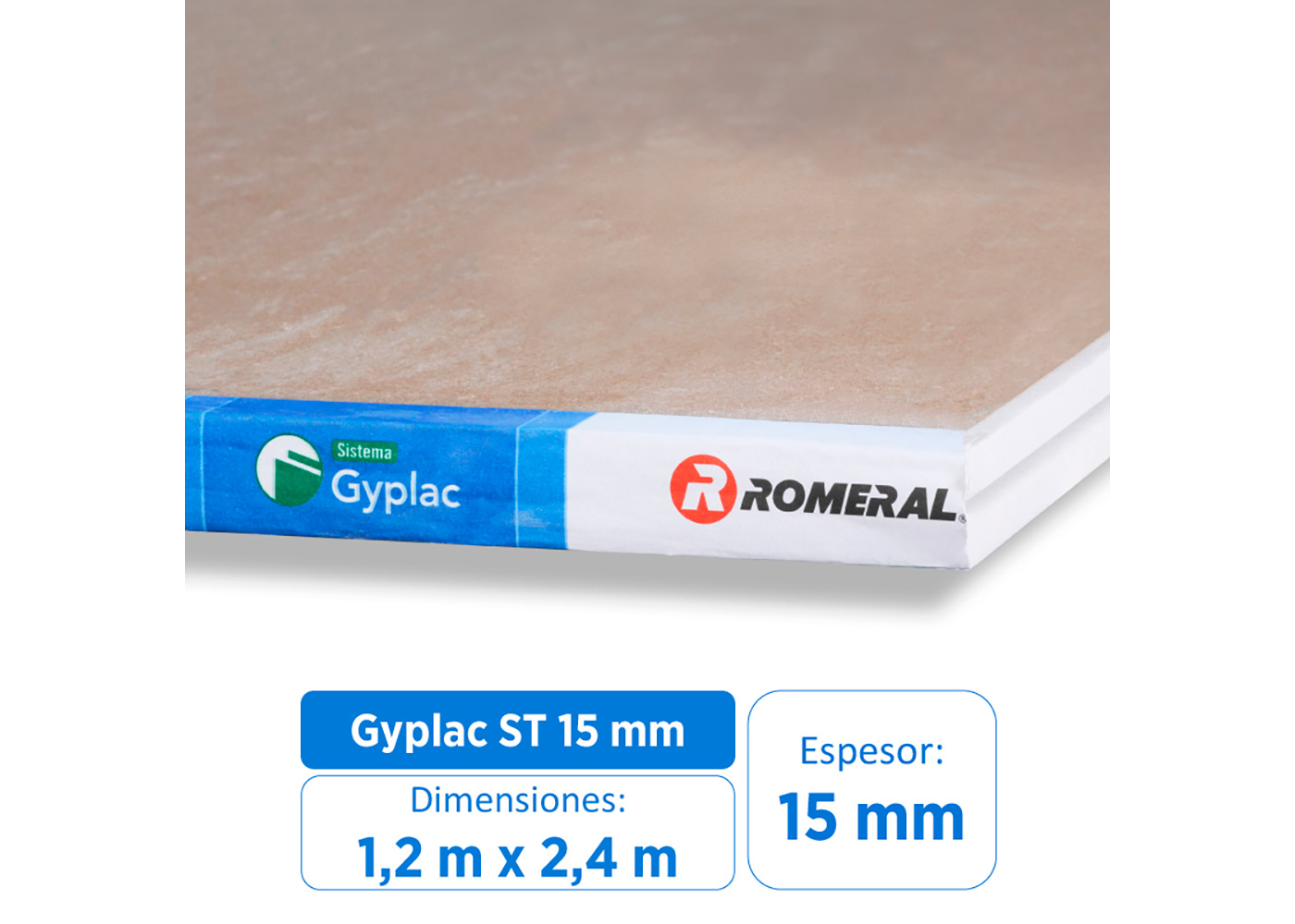 Gyplac st 15 mm 1.20 x 2.40 | MCT