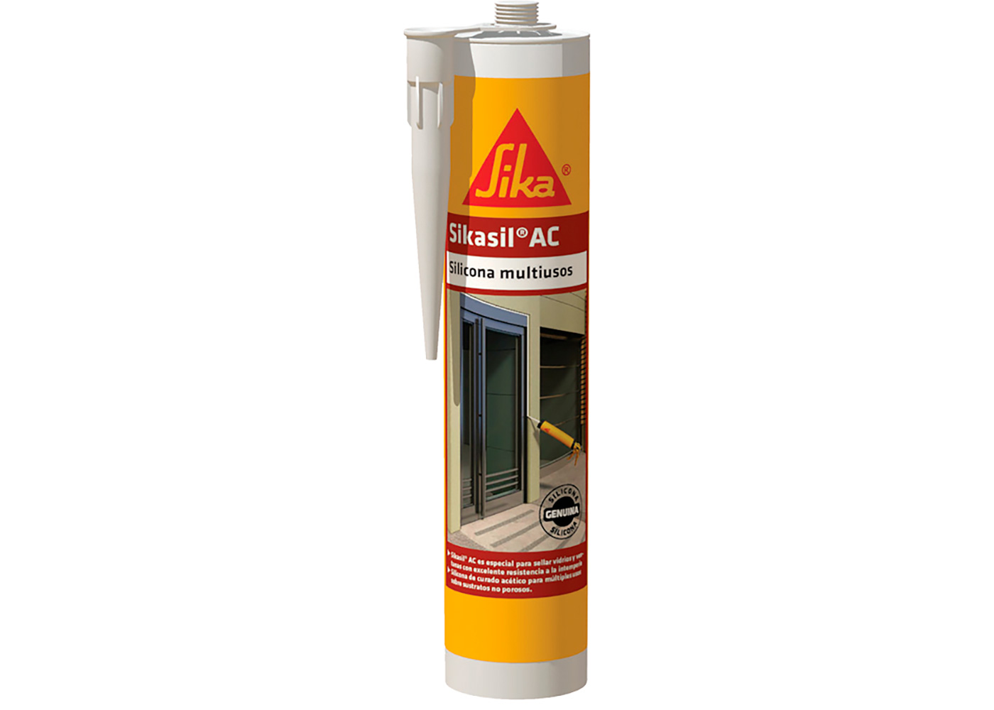 Sikasil ac transparente 280ml sika | MCT