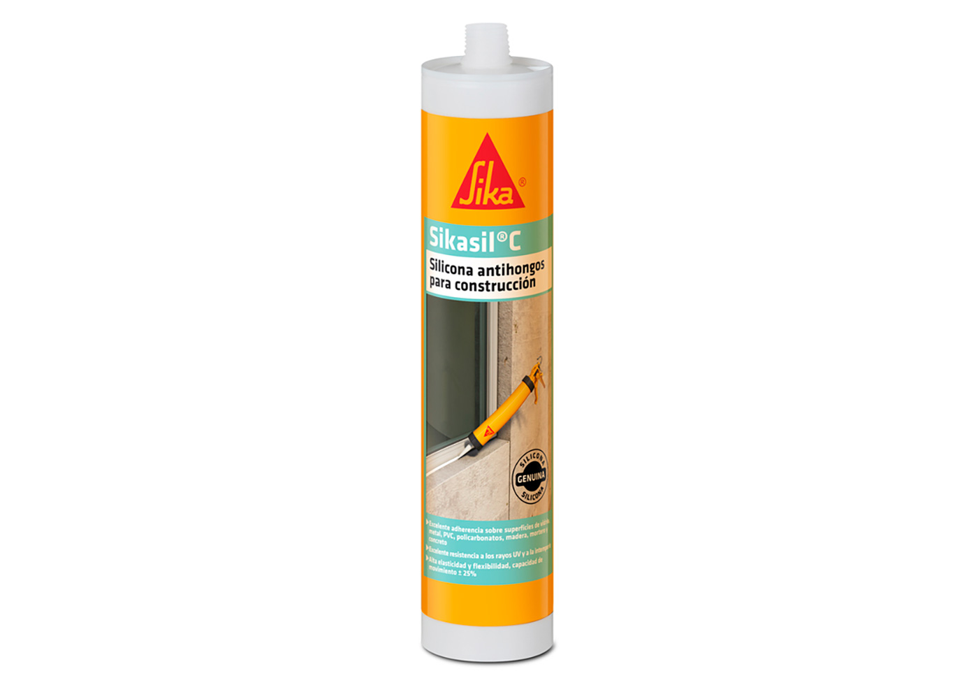 Sikasil c blanco cartucho 280ml