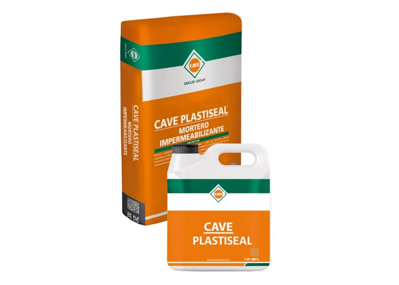 Cave plastiseal juego de 18kg gris