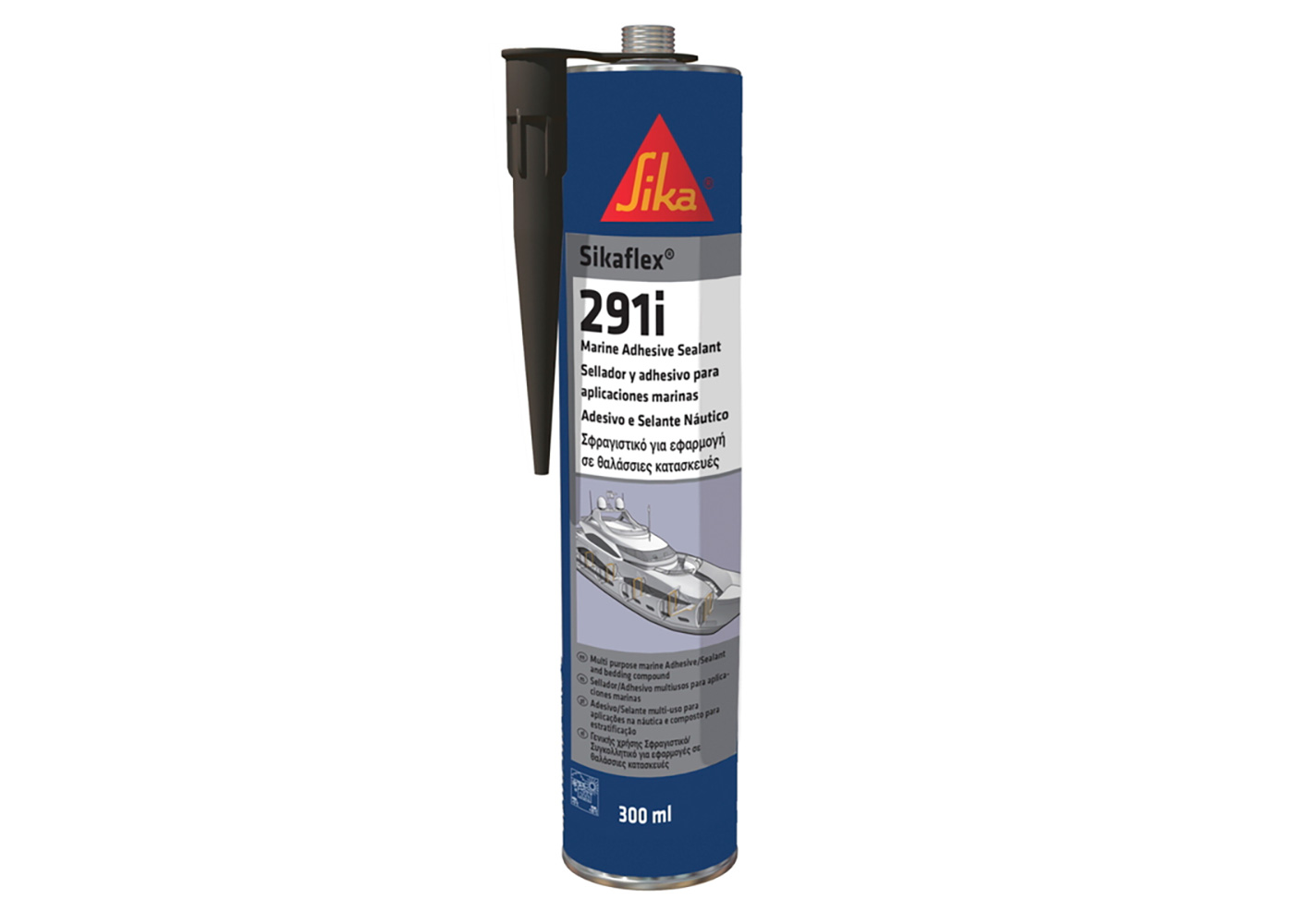 Sikaflex 291 negro 300ml