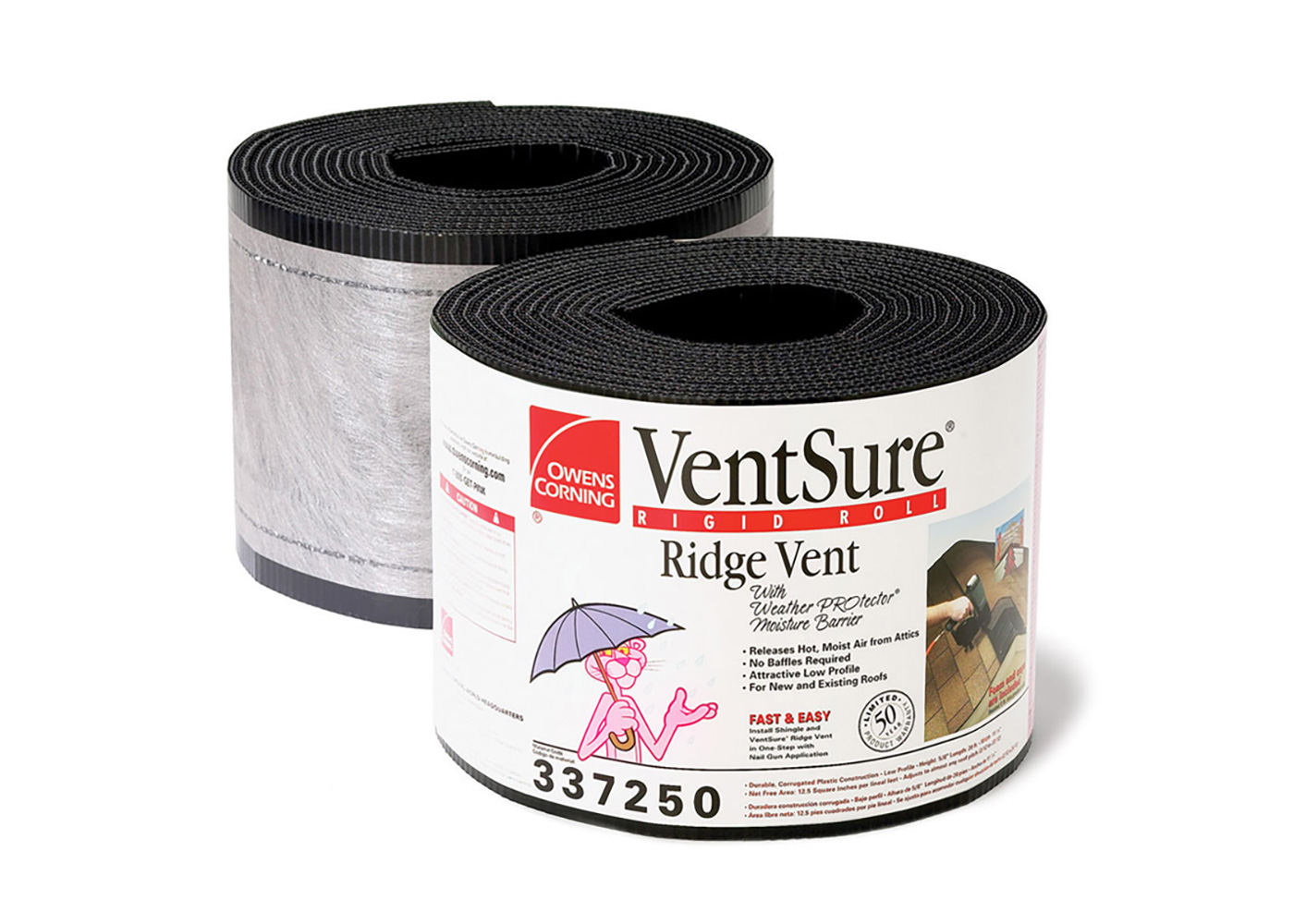 Ventilacion cumbrera ventsure roll 6 mts