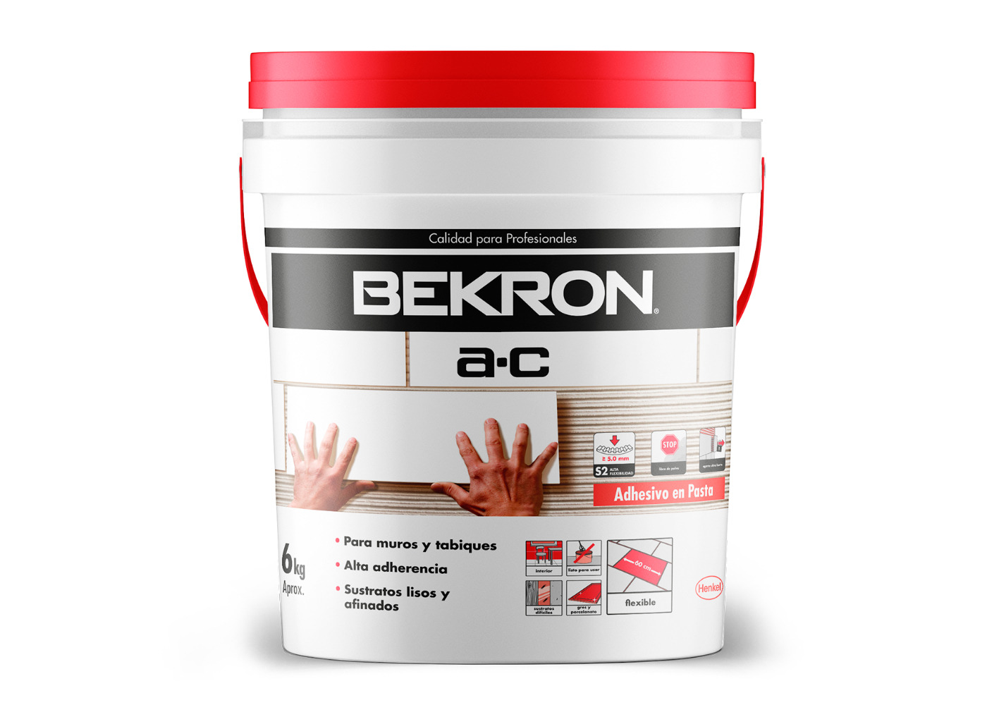 Adhesivo bekron-ac pasta 6kg