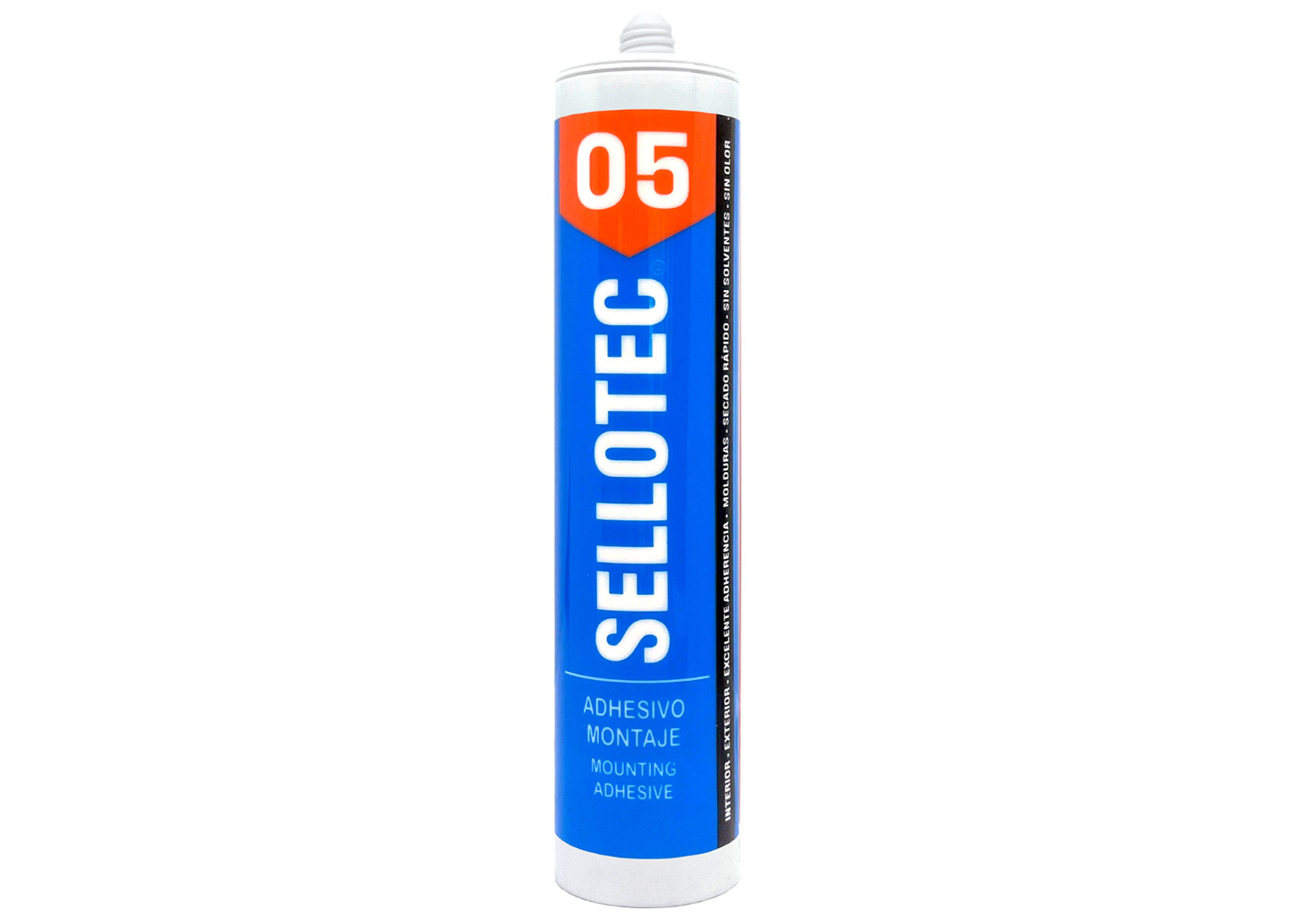 Adhesivo montaje sellotec 05 blanco 300ml