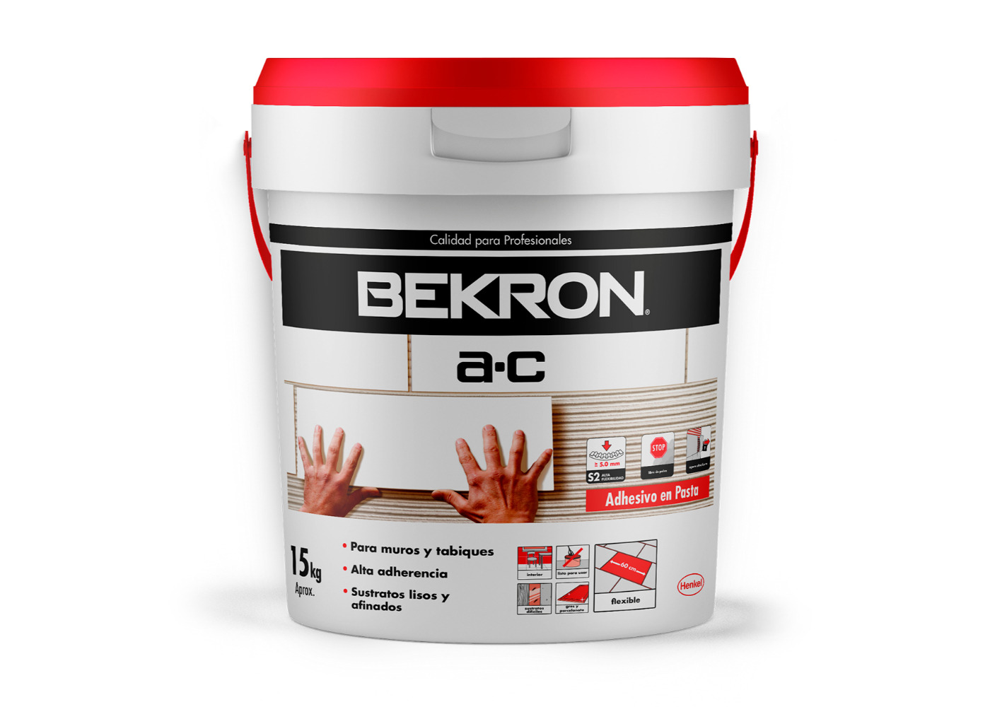 Adhesivo bekron-ac pasta 15kg