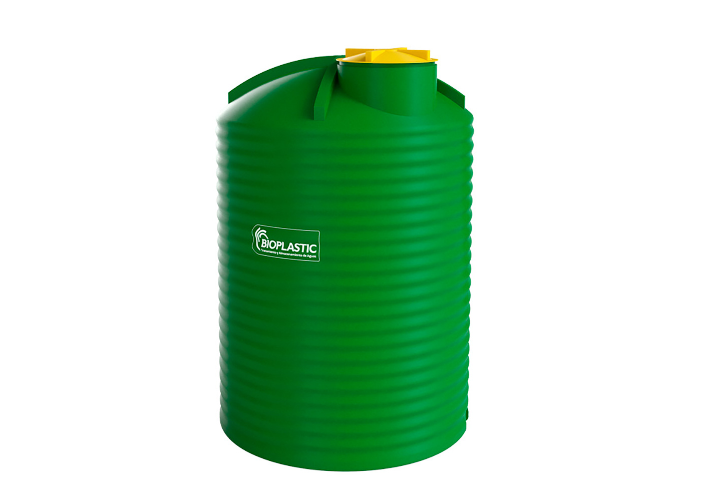 Estanque vertical 2000lts bioplastic