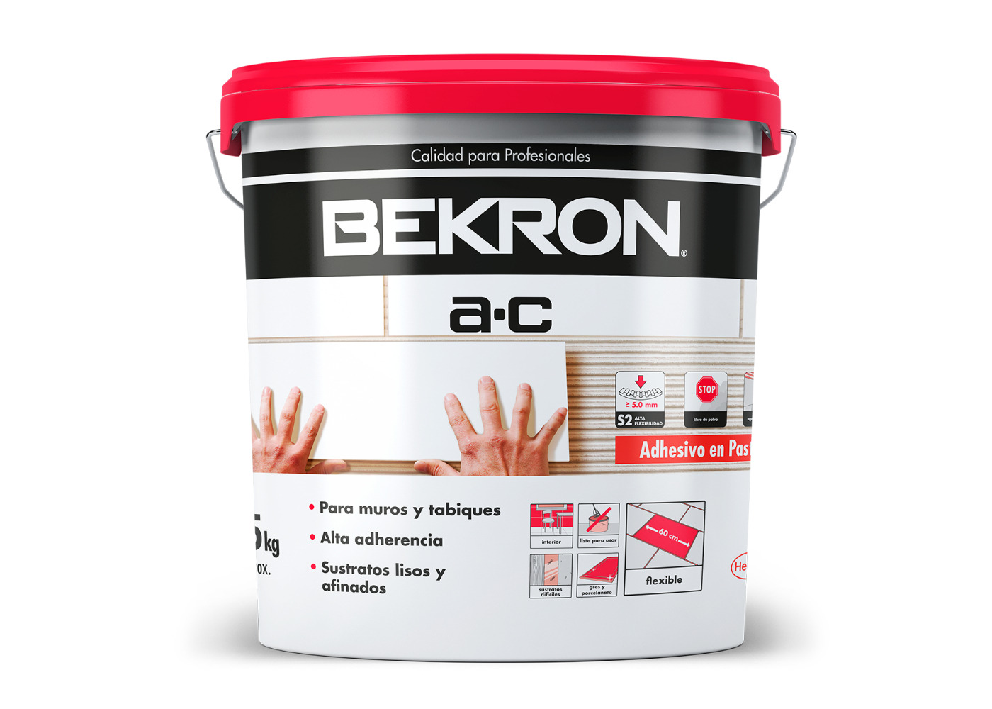 Adhesivo bekron-ac pasta 25kg