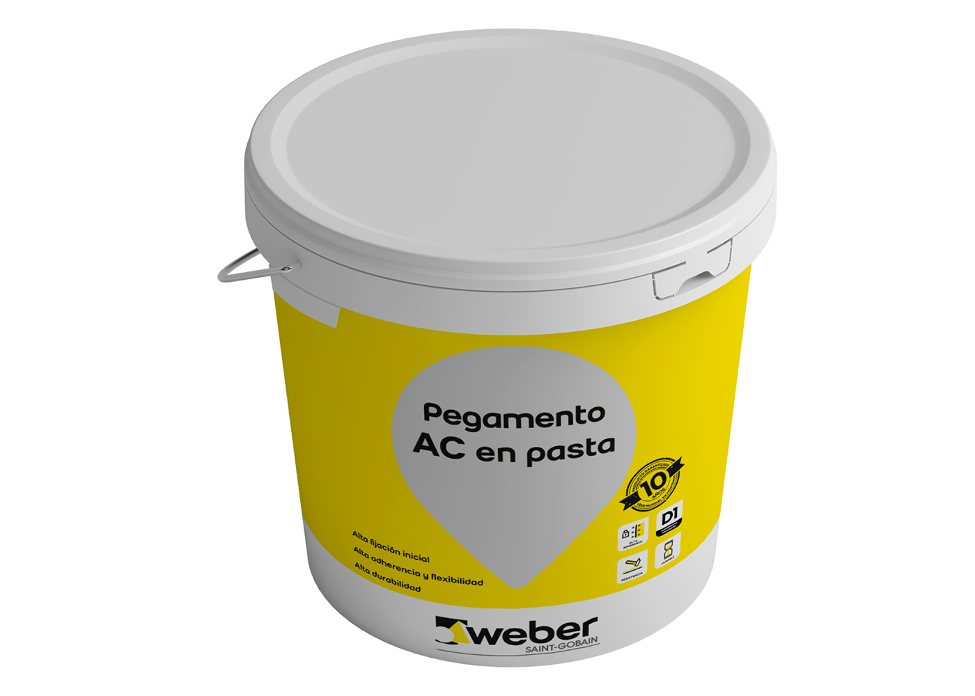 Adhesivo ceramico ac pasta 25kg weber